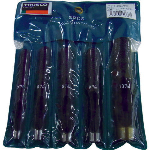 TRUSCO ポンチセット 5本組 TPO-5S